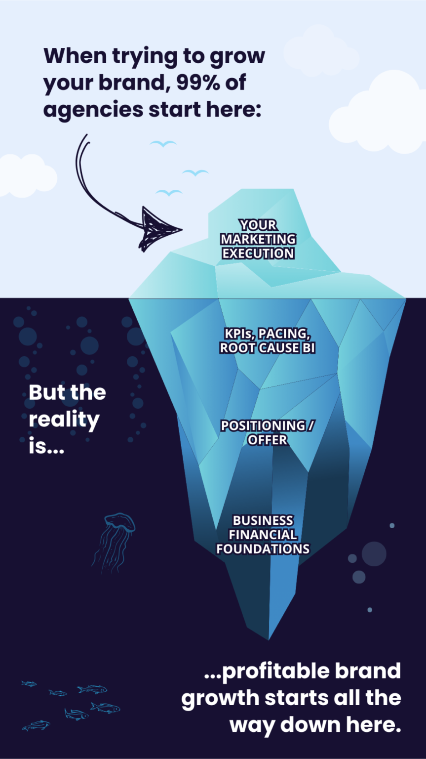 The Growth Iceberg: The 3-Step Strategy That Took This DTC Brand From ...